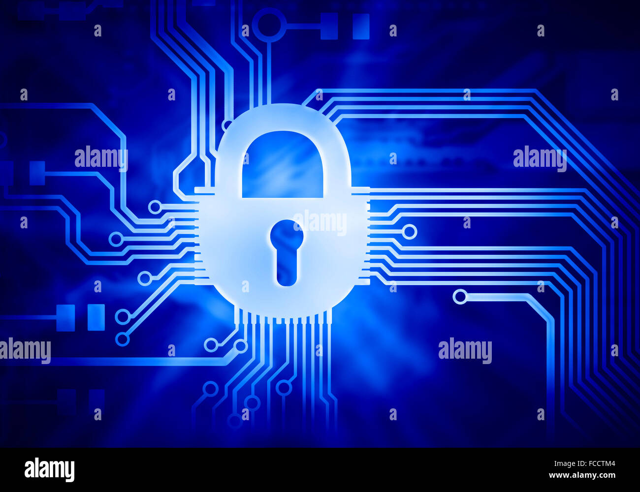 Background image of micro circuit with binary code Stock Photo - Alamy