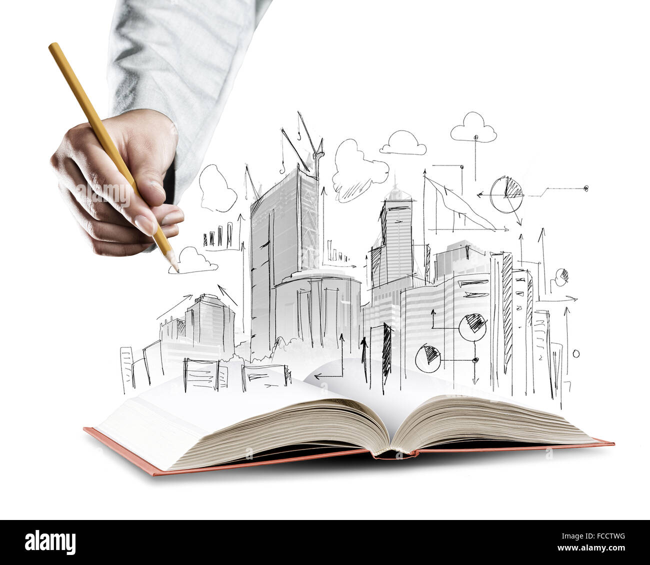 Building sketches development hi-res stock photography and images - Alamy