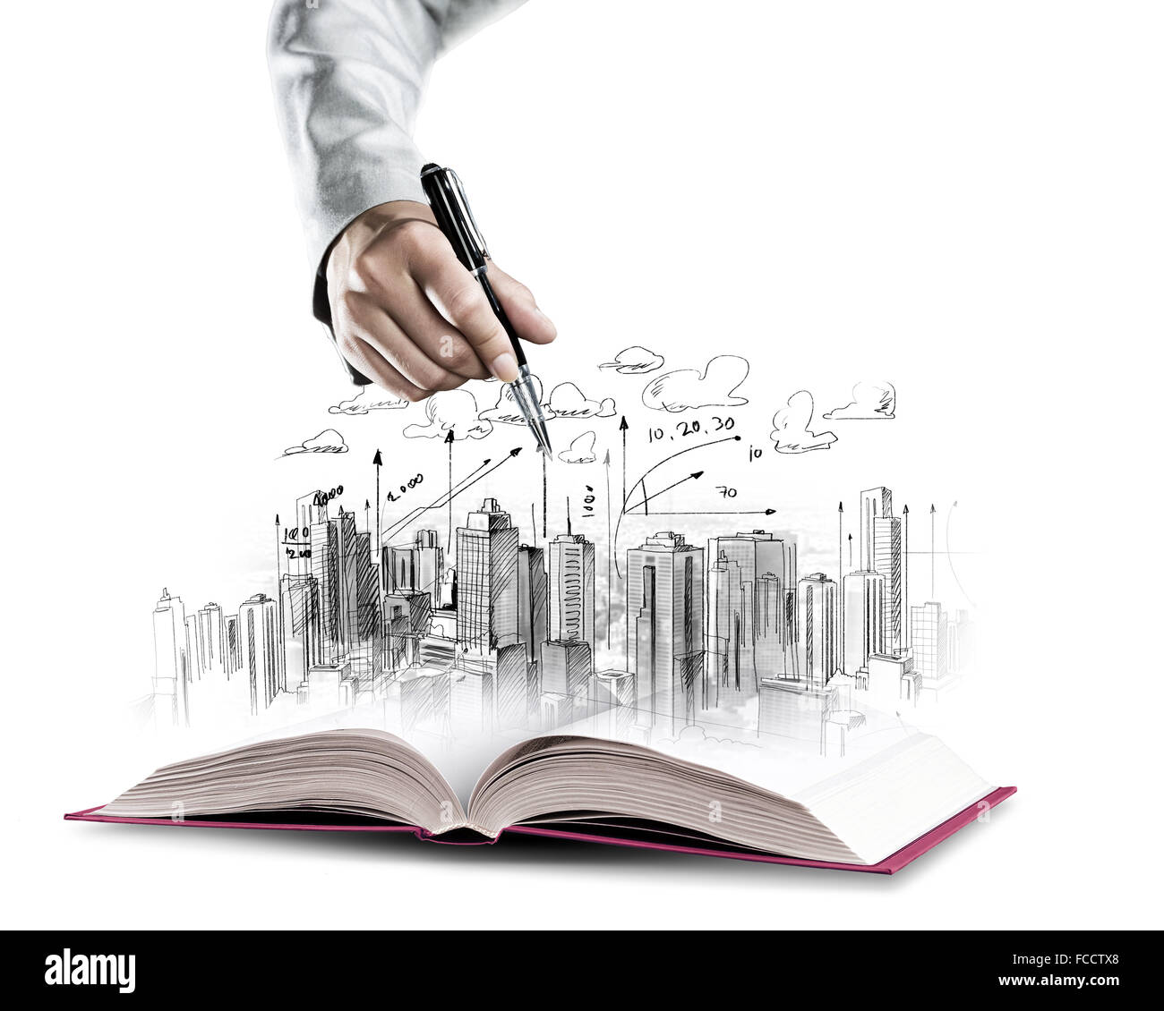 Building sketches development hi-res stock photography and images - Alamy