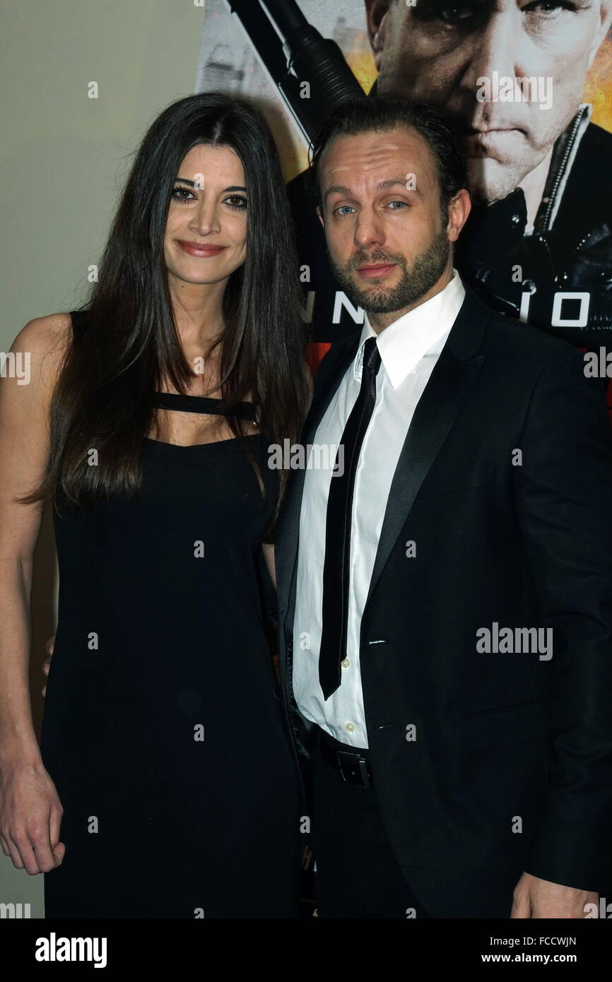 London, UK. 21st January, 2016. Sebastian Street cast of the Kill Kane ...