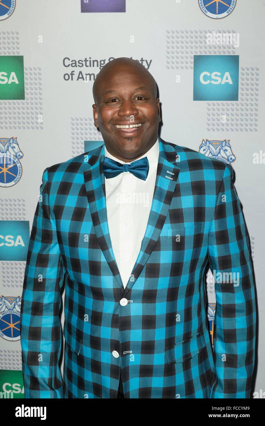 New York, NY, USA. 21st Jan, 2016. Titus Burgess at arrivals for CSA ...