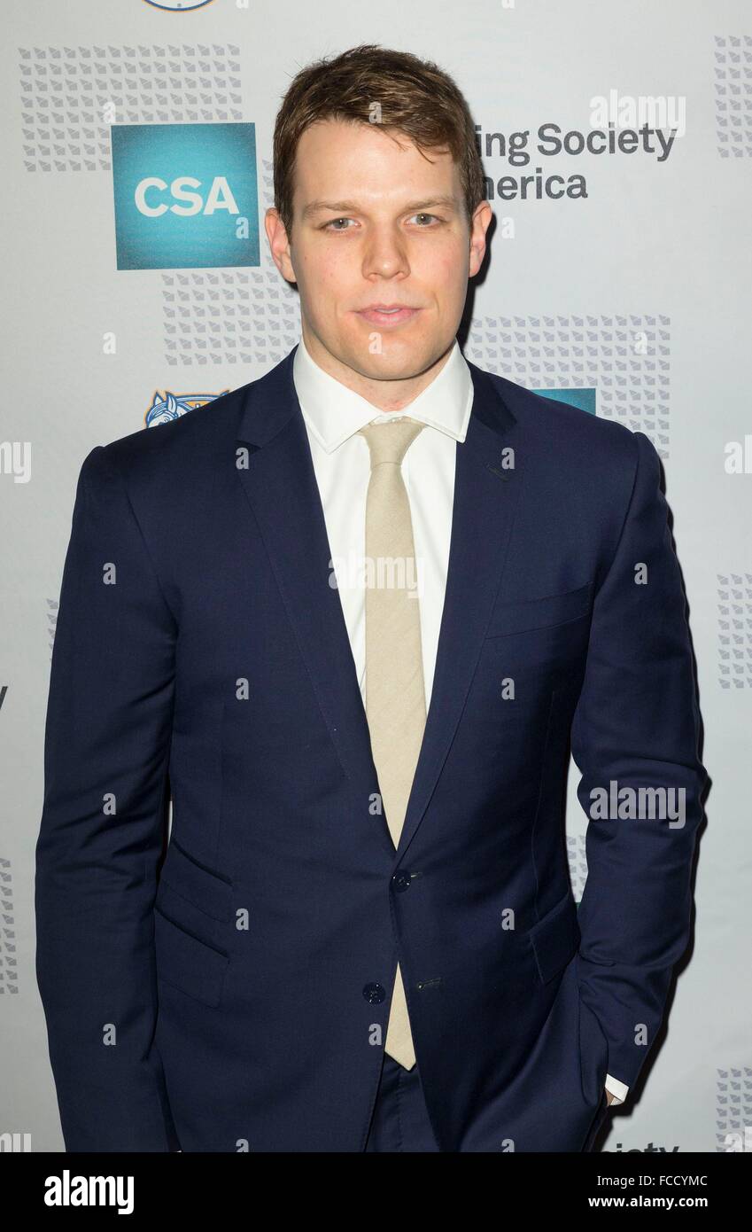 New York, NY, USA. 21st Jan, 2016. Jake Lacy at arrivals for CSA 30th ...