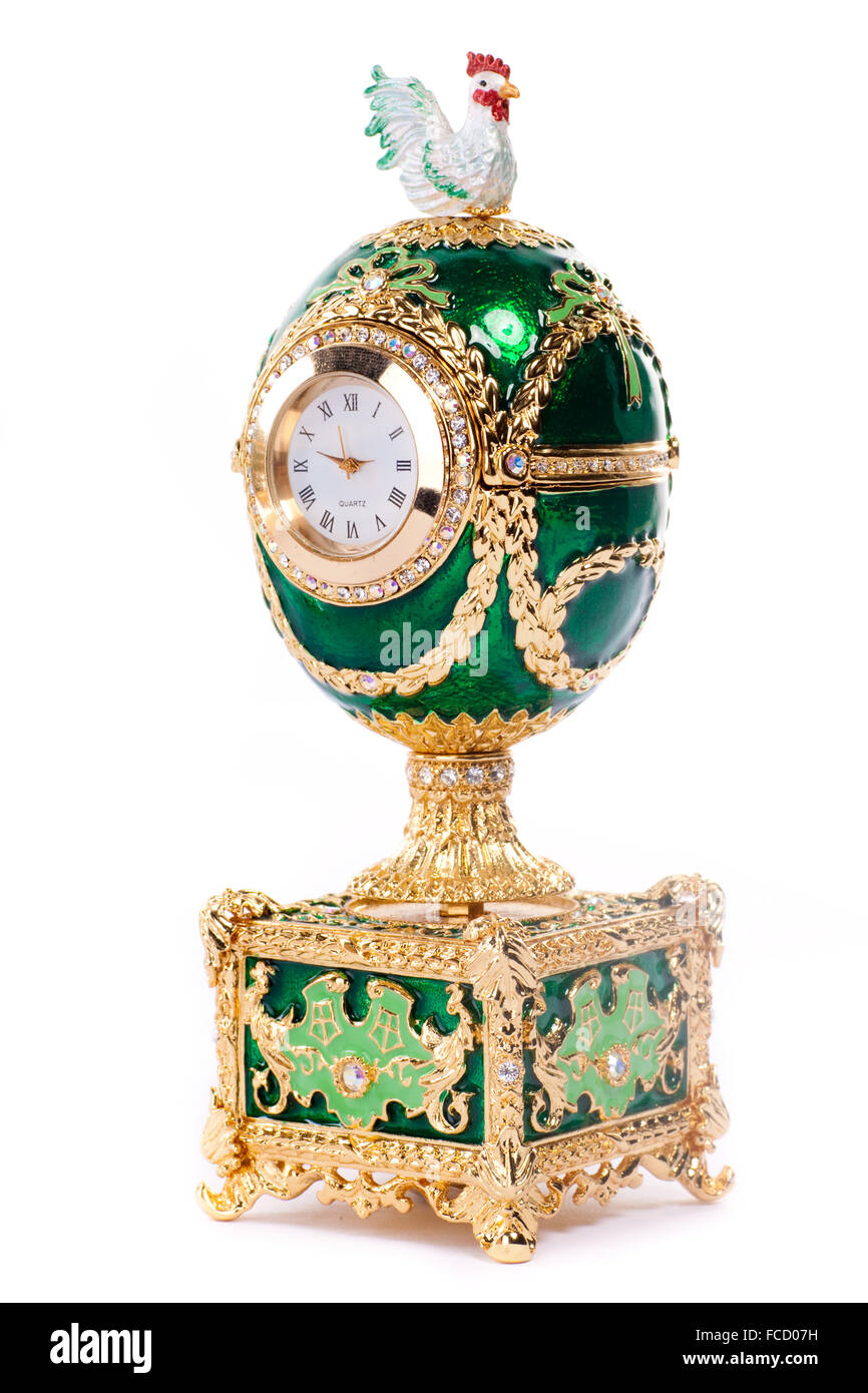 Faberge egg clock hi-res stock photography and images - Alamy