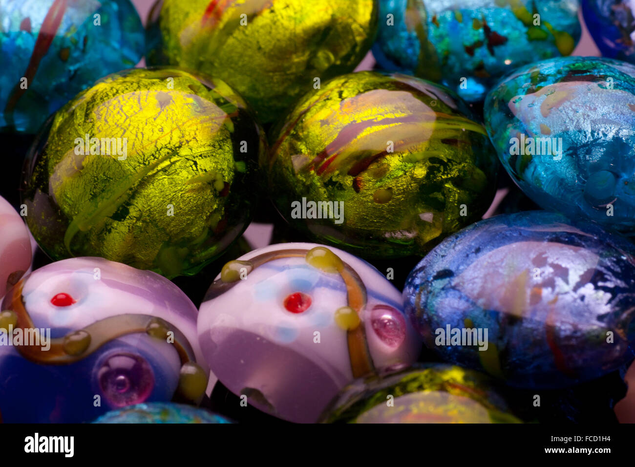 Multicolored stones texture Stock Photo - Alamy