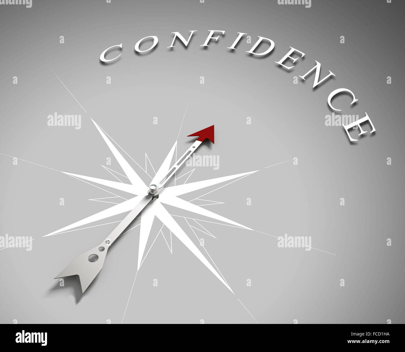 Conceptual image of compass pointing the direction Stock Photo - Alamy