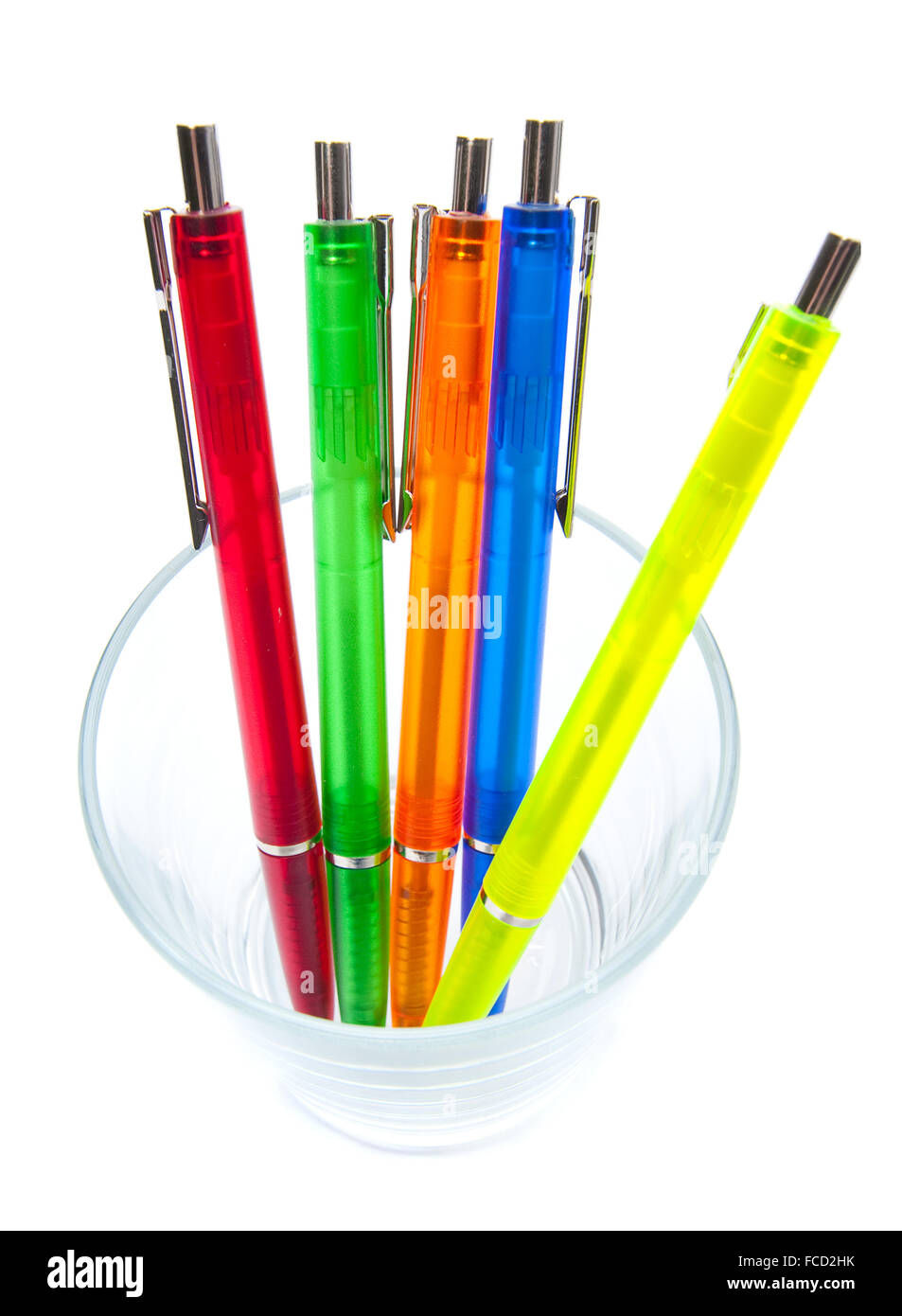 Five blue pens hi-res stock photography and images - Alamy