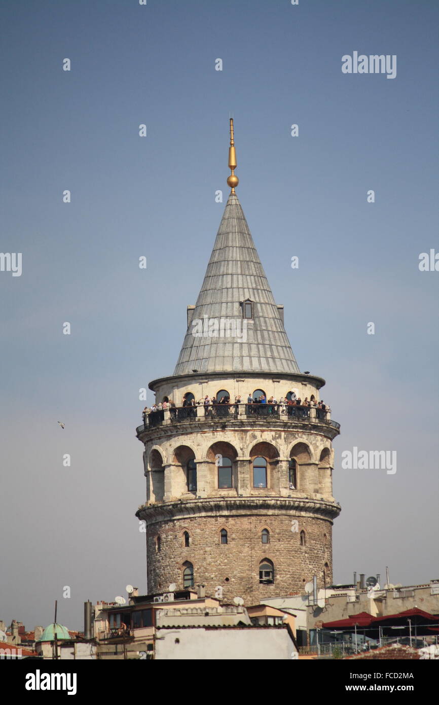 Historical Tower As A Viewpoint Stock Photo - Alamy