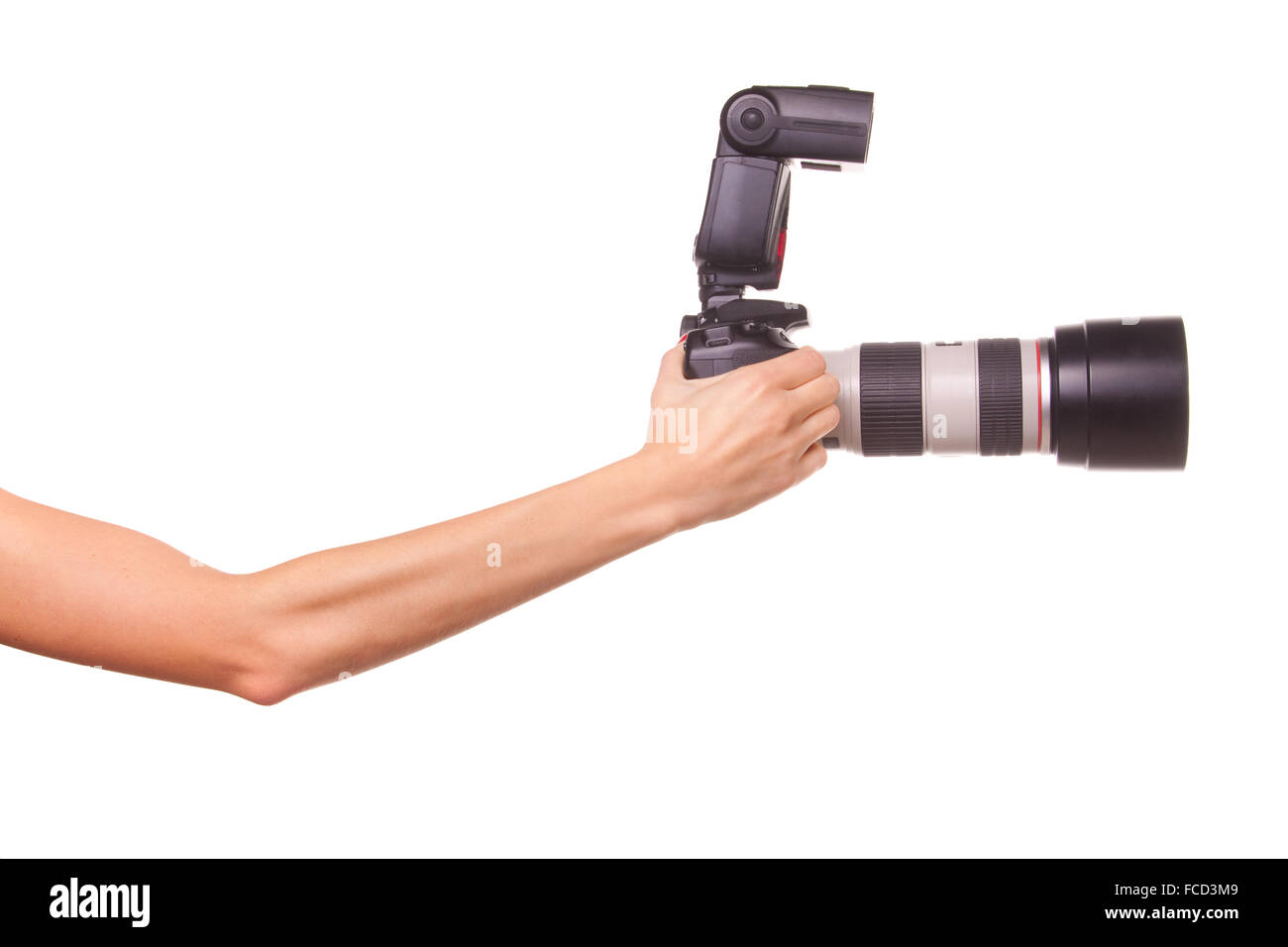 Women's hands holding the camera Stock Photo - Alamy