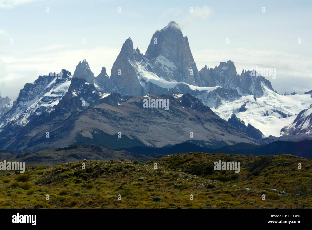 Rough Sharp Mountain Range Stock Photo - Alamy