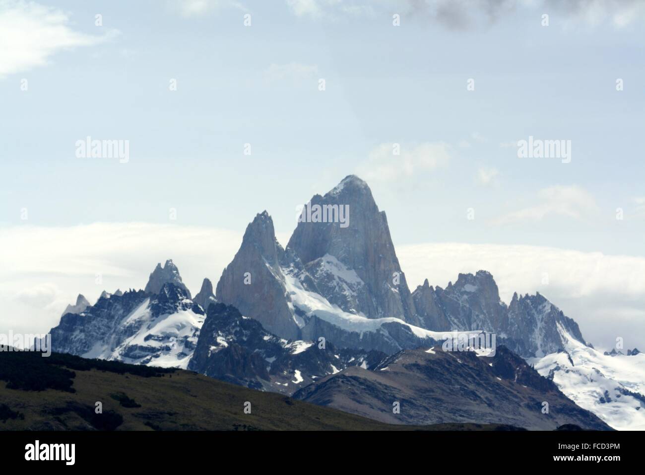Spectacular High Mountain Peaks Stock Photo - Alamy