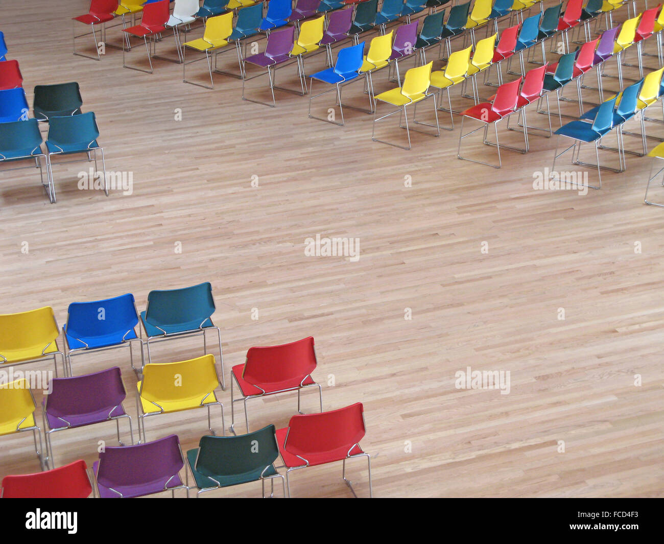 Colorful chairs hi-res stock photography and images - Alamy