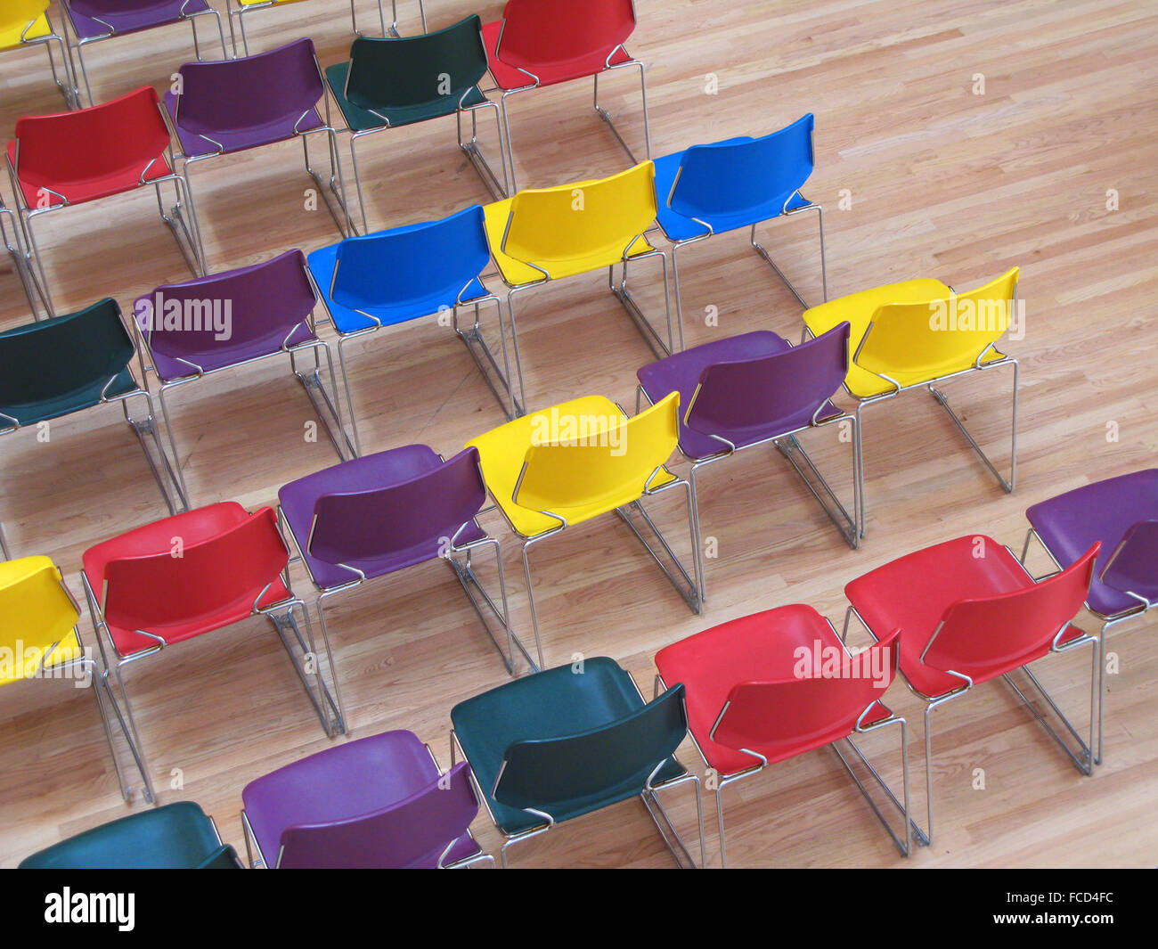 Colorful chairs hi-res stock photography and images - Alamy