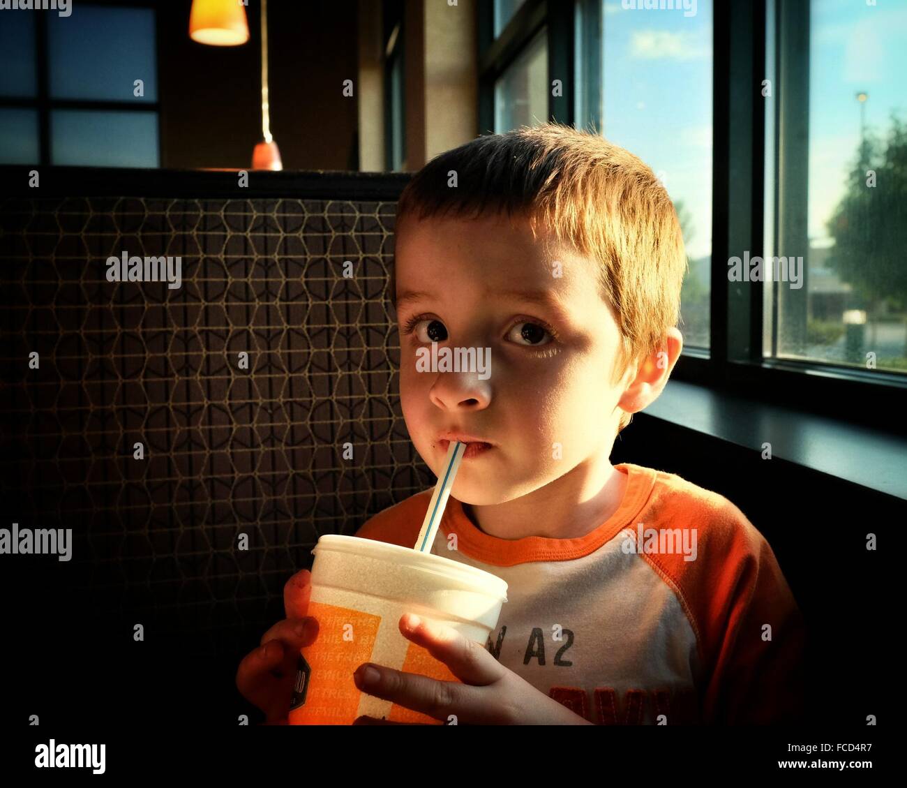 Boy drinking hi-res stock photography and images - Alamy