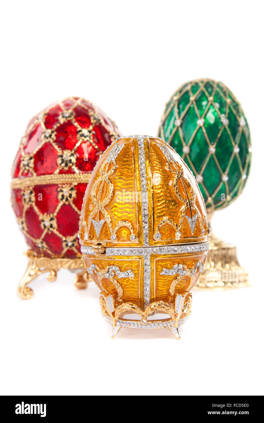 Faberge egg collection Cut Out Stock Images & Pictures - Alamy