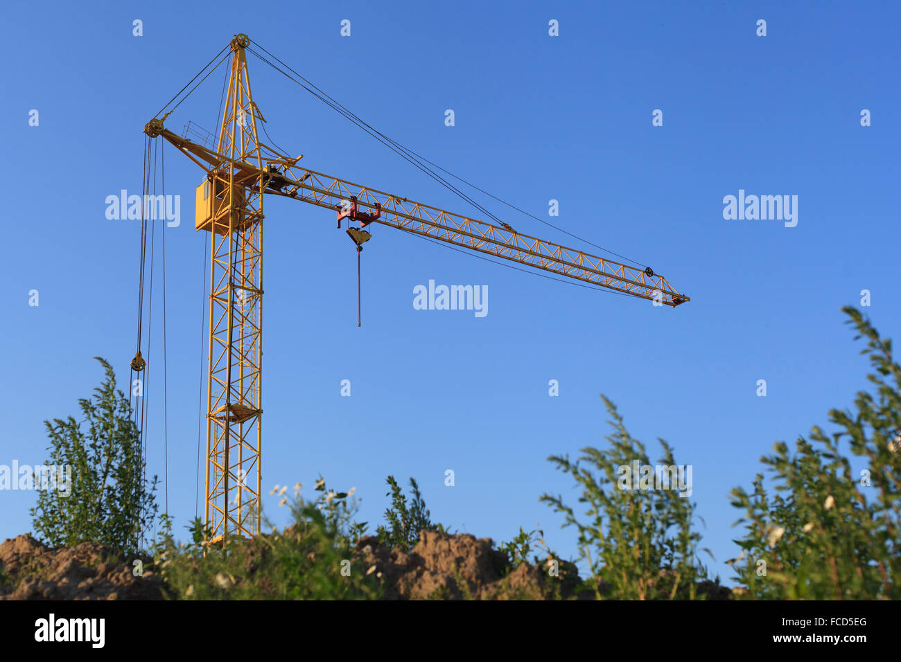 Crane cockpit hi-res stock photography and images - Alamy