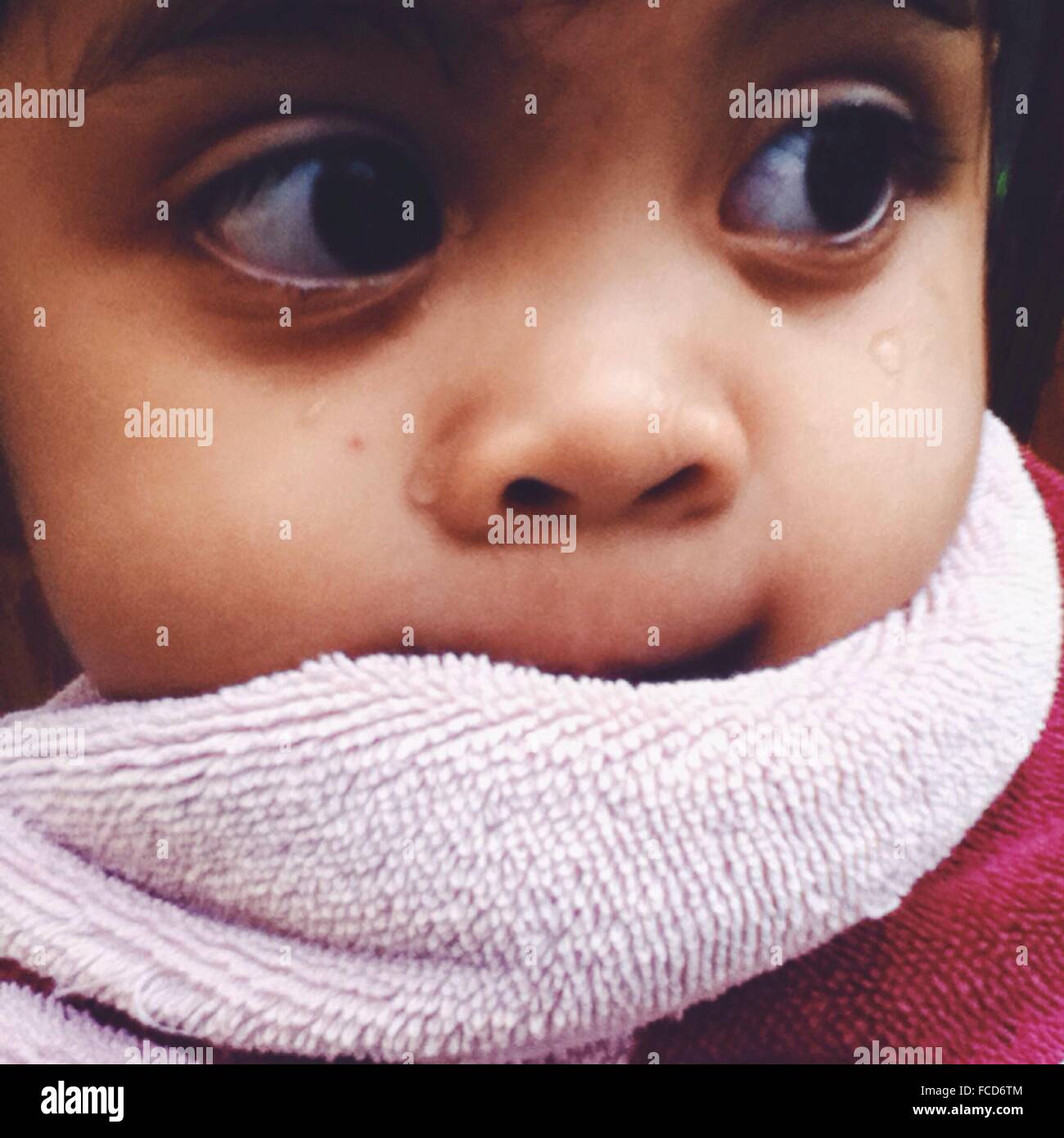 Close up crying girl face hi-res stock photography and images - Alamy