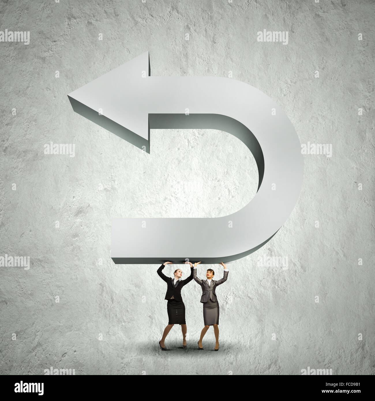 Lifting arrow hi-res stock photography and images - Alamy