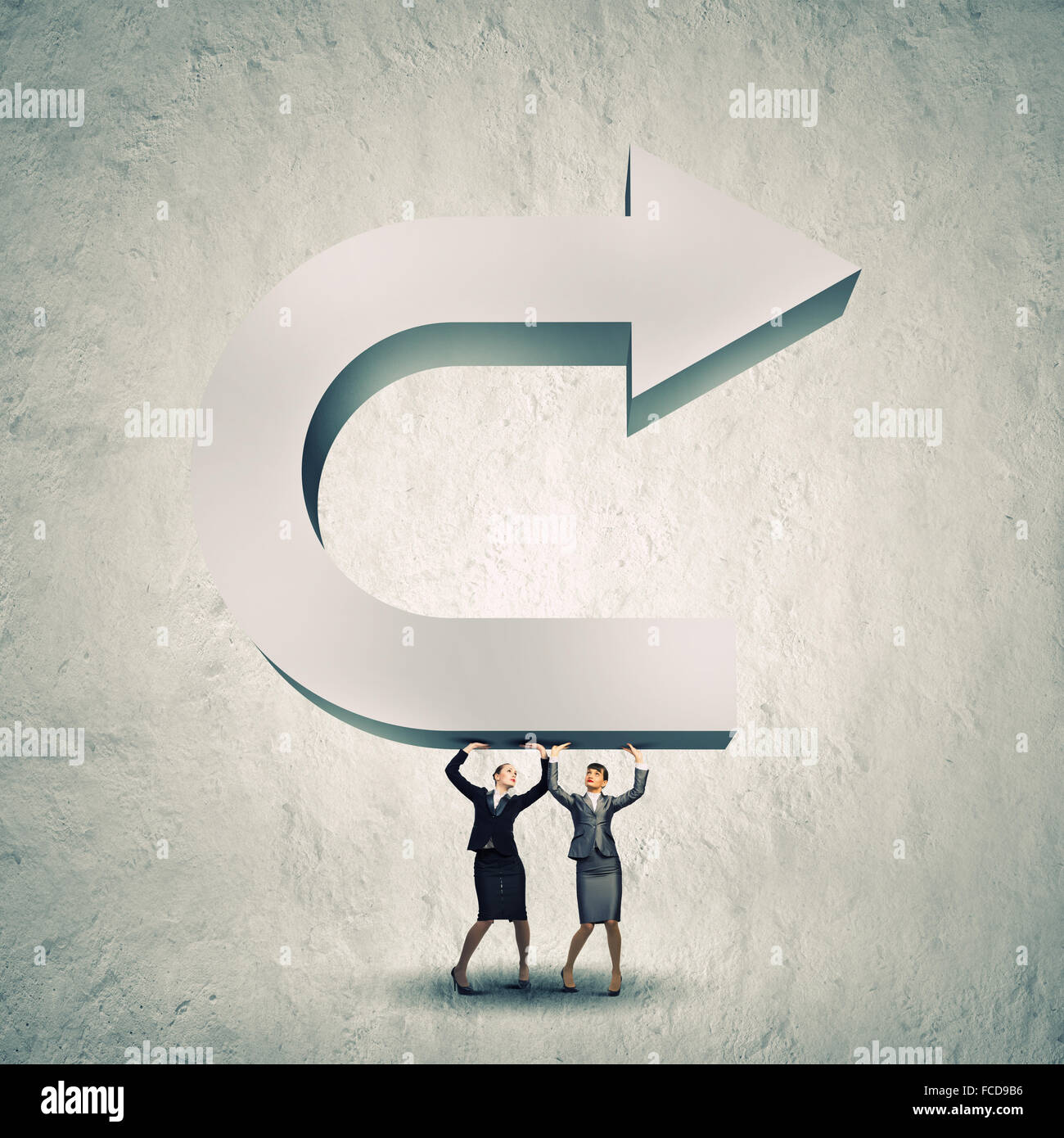 Lifting arrow hi-res stock photography and images - Alamy