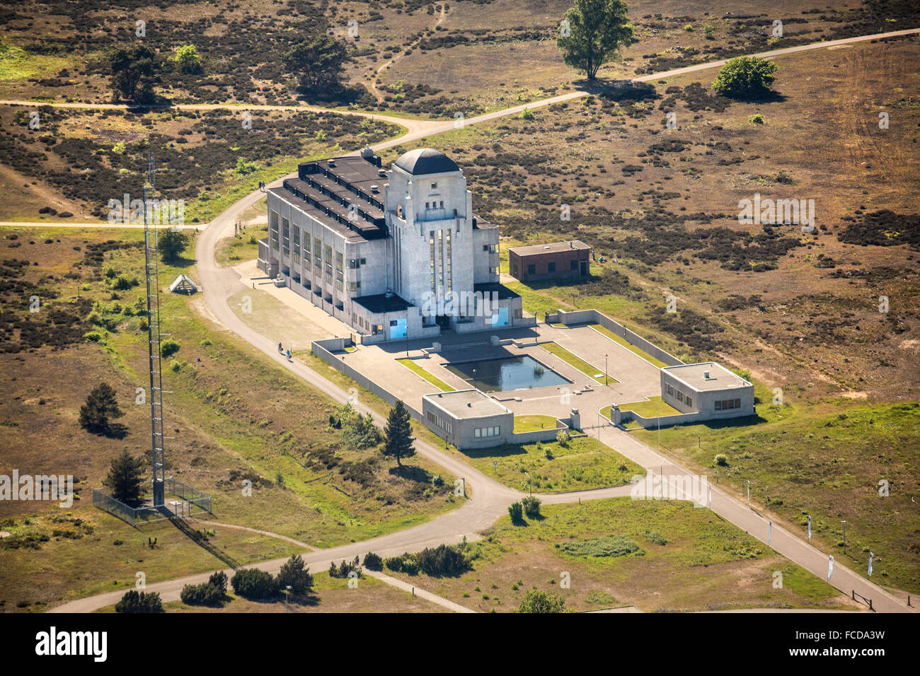 Netherlands, Radio Kootwijk, Former radio station. Building called ...