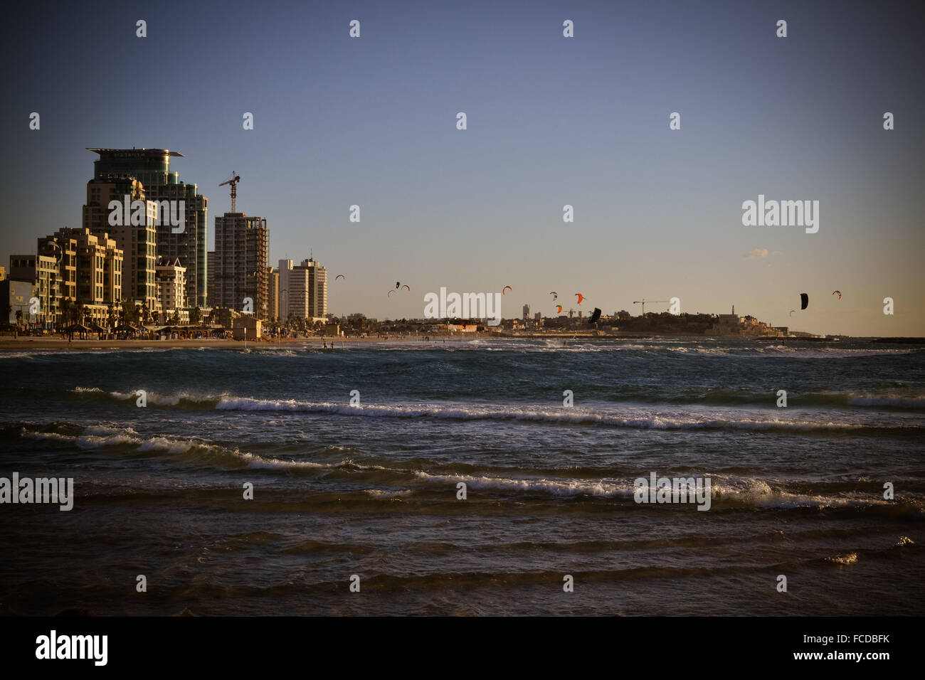 Building Being Built By Sea Stock Photo - Alamy