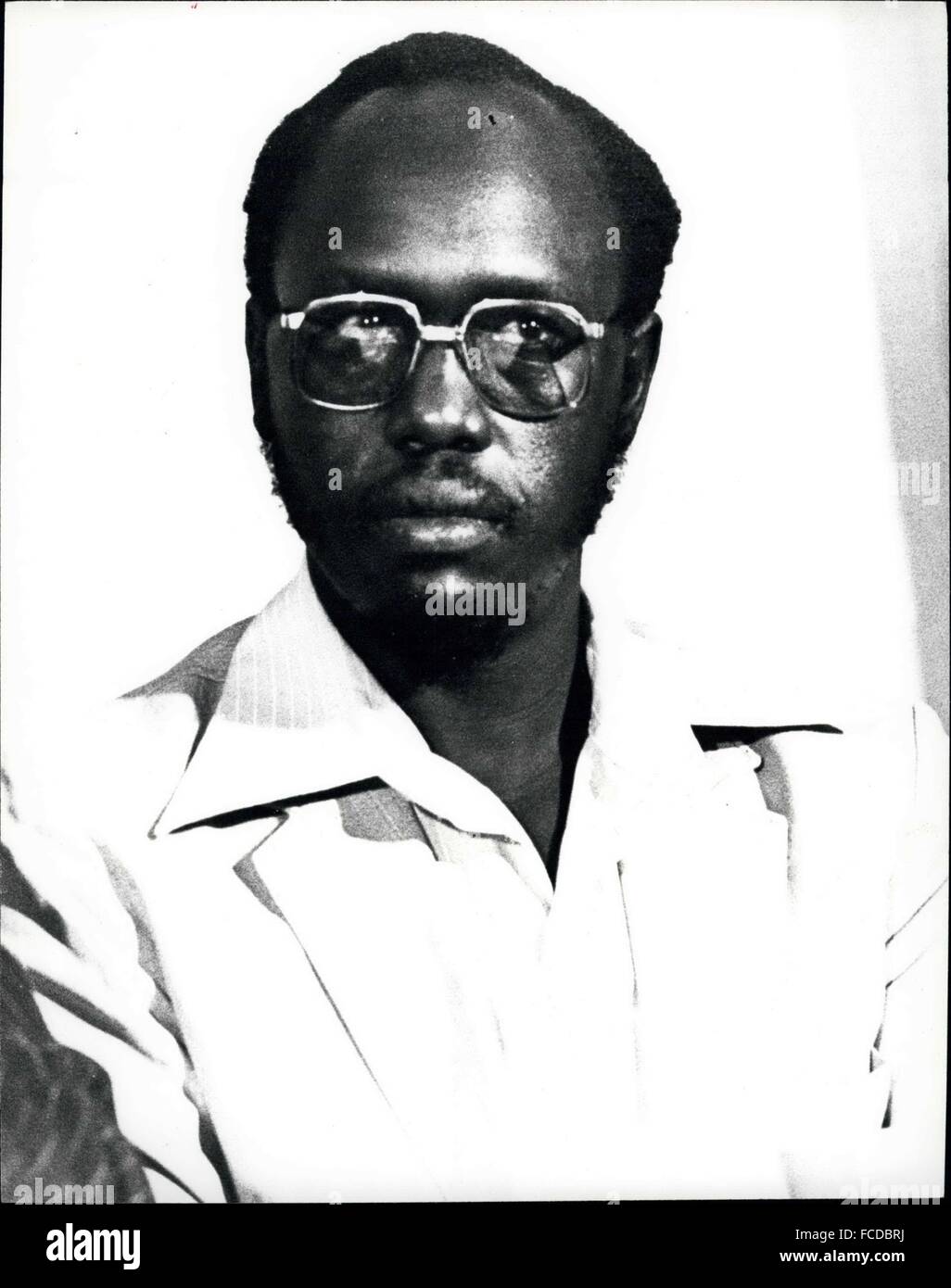 1972 - P'Ojok Uganda: Akena P'Ojok, Minister of Power and ...