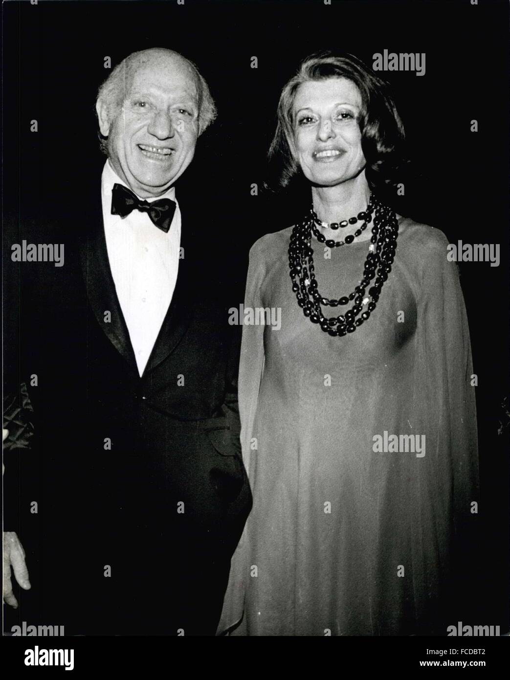 1972 - Senator & Mrs. Jacob Javits © Keystone Pictures USA/ZUMAPRESS ...