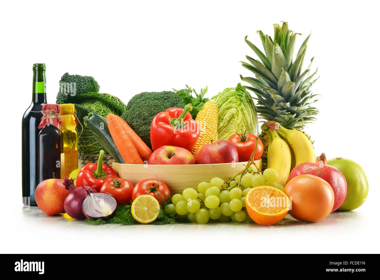 Clean products from the farm Stock Photo - Alamy