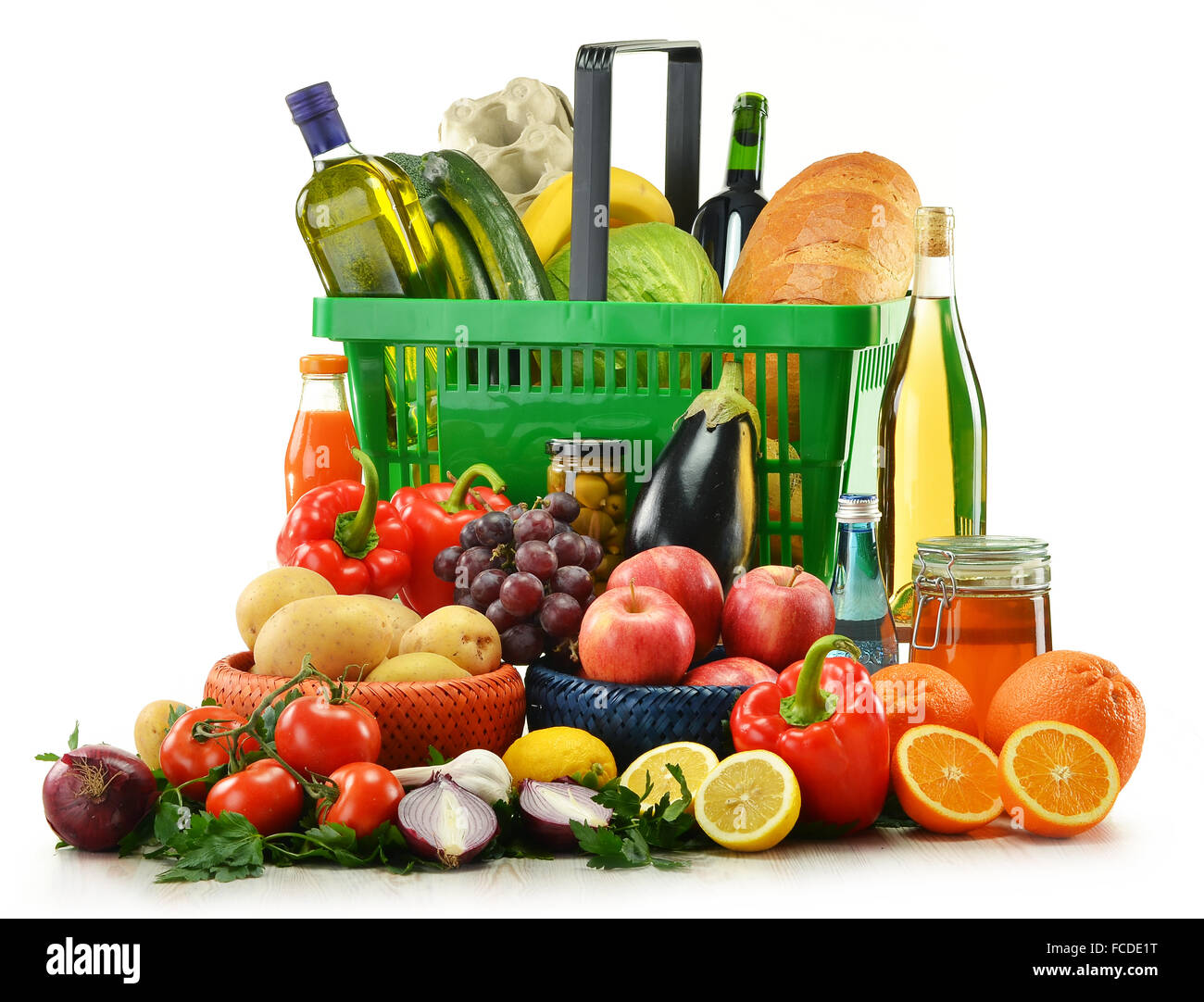 Clean products from the farm Stock Photo - Alamy