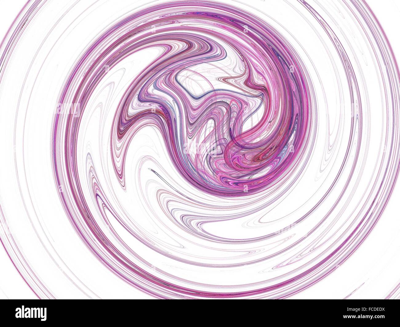digital fractal on white background Stock Photo - Alamy