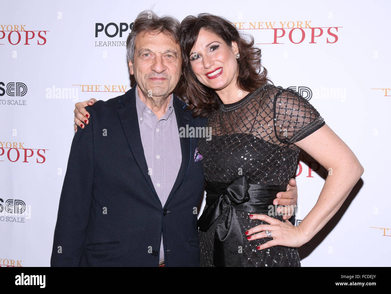 After party celebrating the New York Pops Christmas concert held at ...