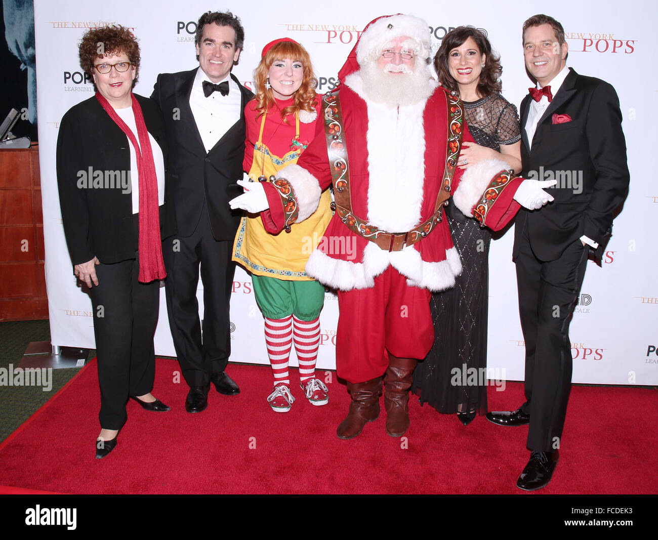 After party celebrating the New York Pops Christmas concert held at ...
