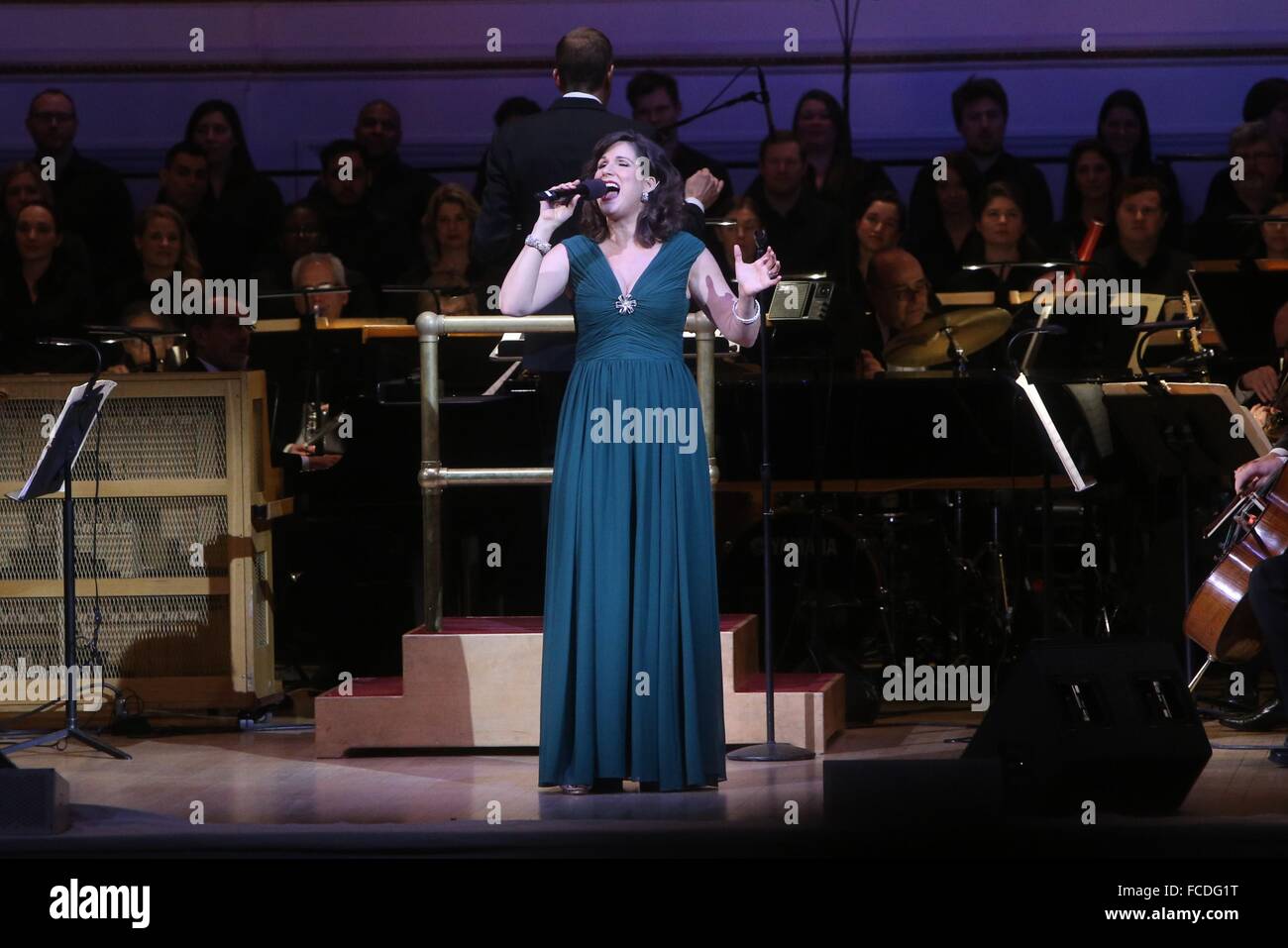 The New York Pops Christmas concert held at Carnegie Hall. Featuring ...