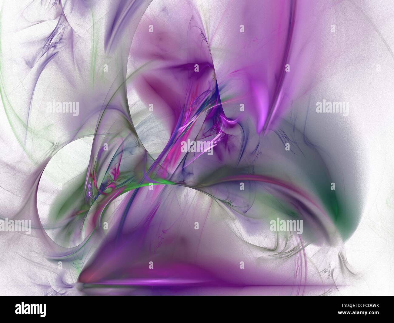 digital fractal on white background Stock Photo - Alamy