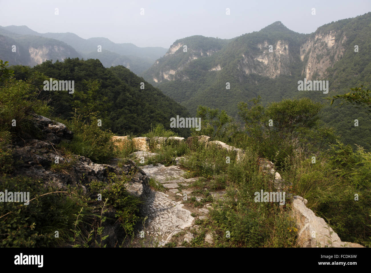 Baixing ancient road Taihang Mountains Huixian city Xinxiang City Henan Province China Stock ...