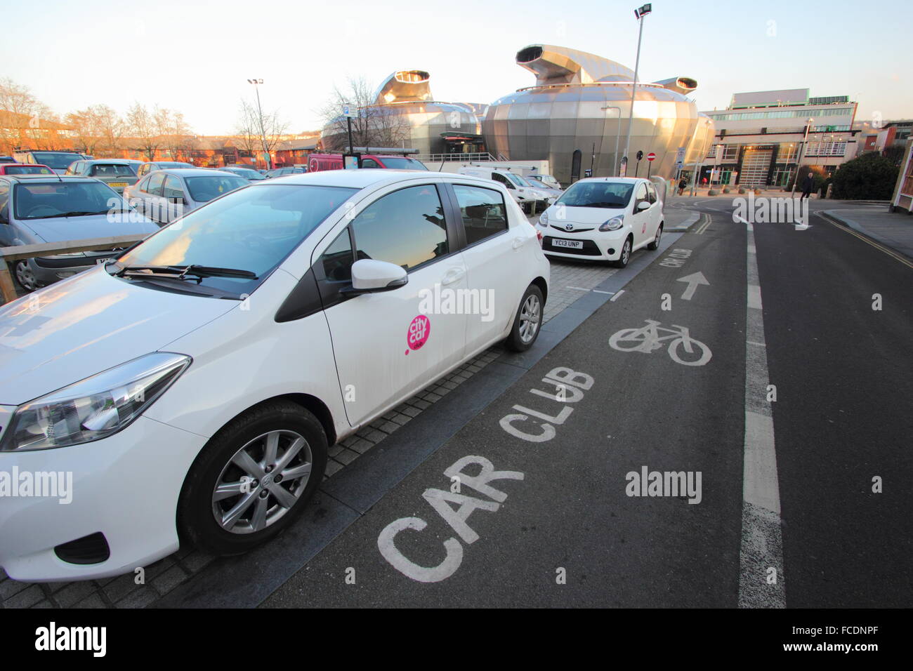 Sheffield city centre car hi-res stock photography and images - Alamy