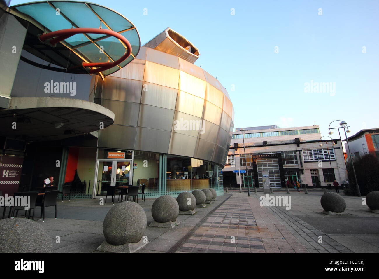 Sheffield Hallam University's Students' Union building, the HUBS, in ...