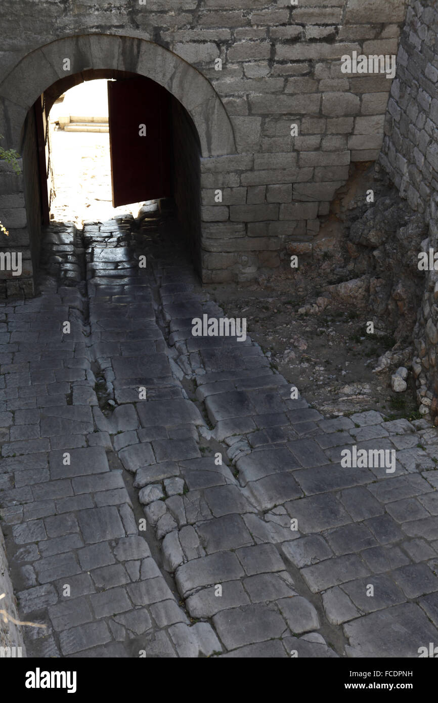 The solid Great Wall Pingding County Yangquan City Shanxi Province ...