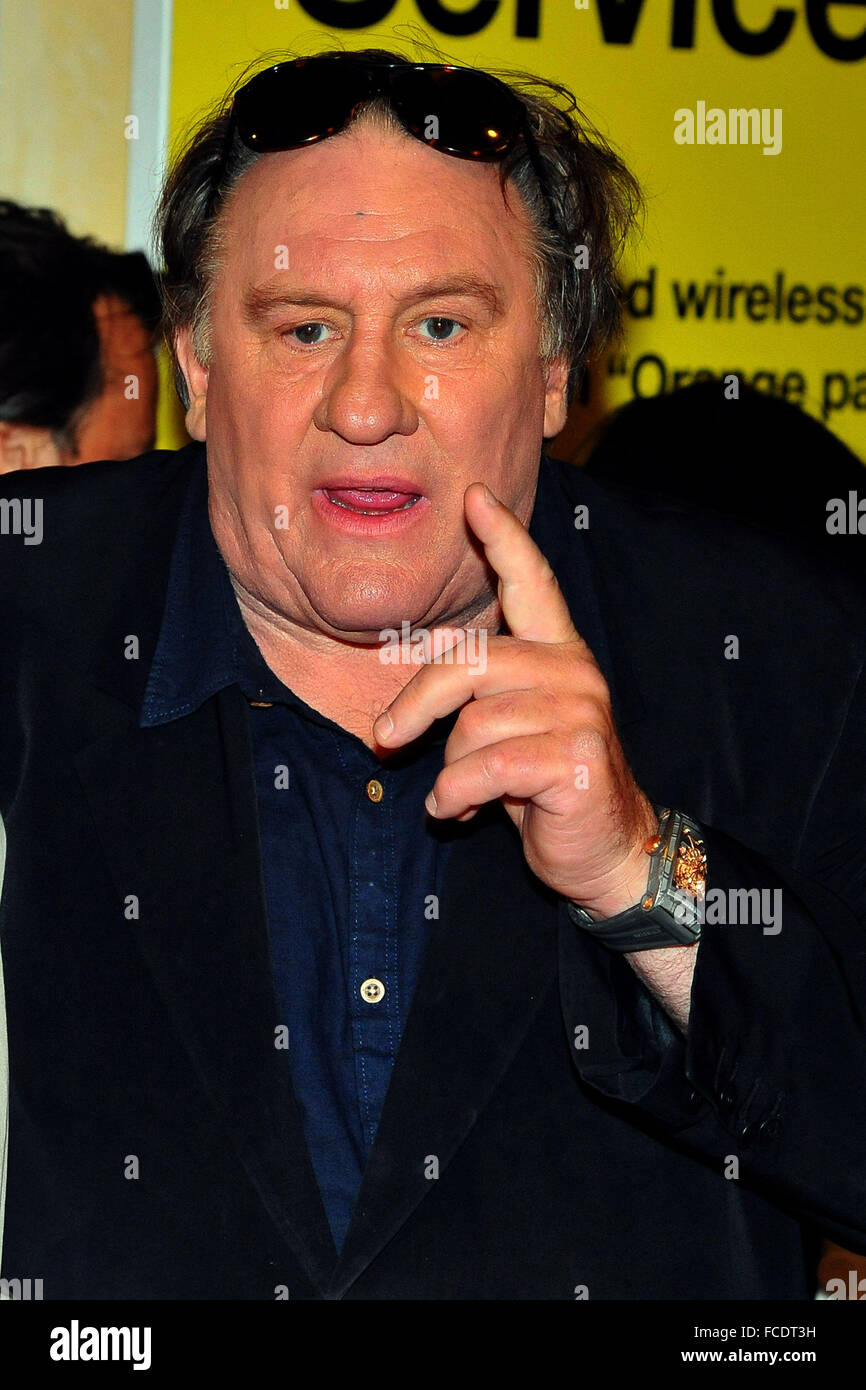Actor depardieu cannes film festival hi-res stock photography and ...