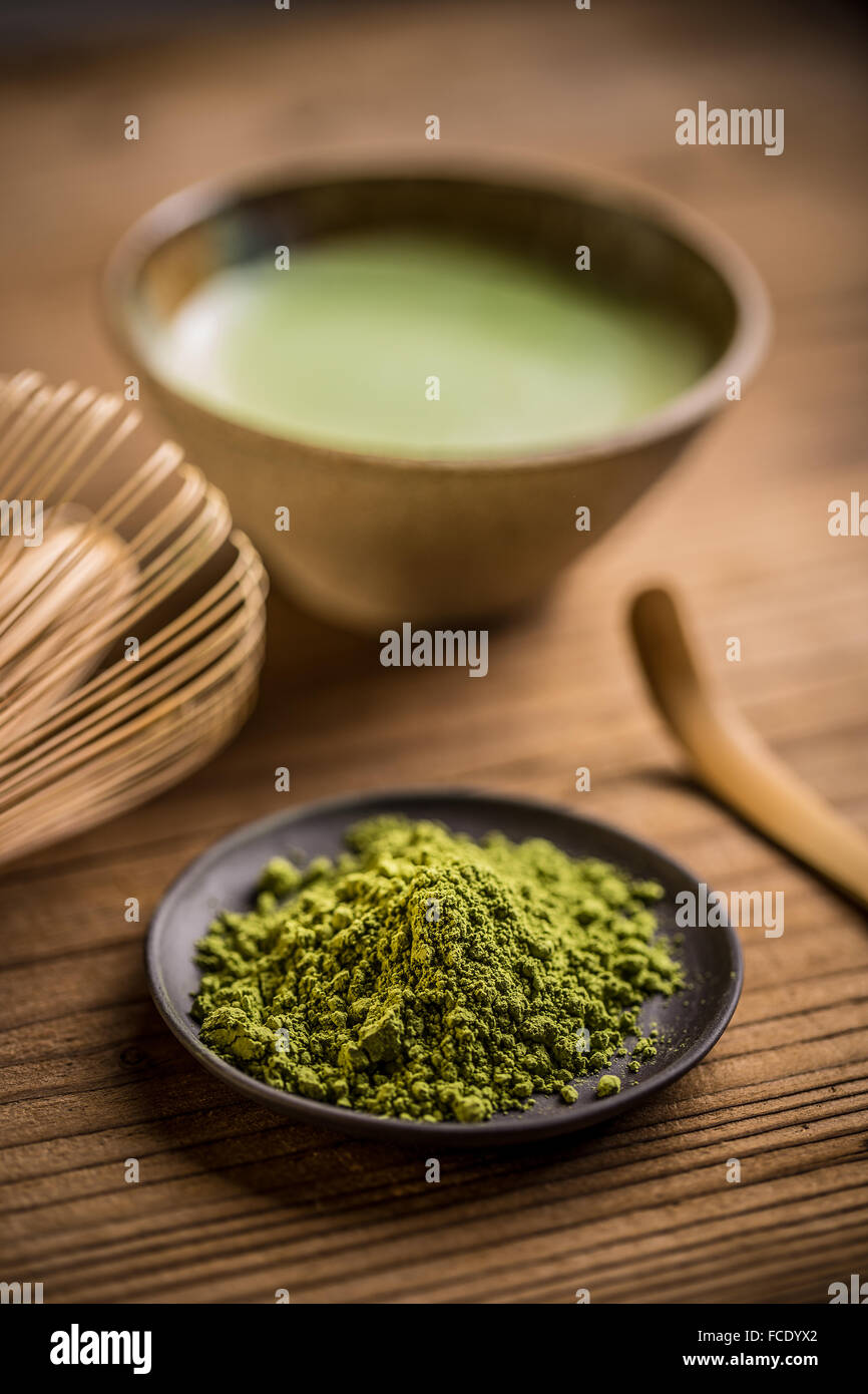 Matcha Powder High Resolution Stock Photography and Images - Alamy
