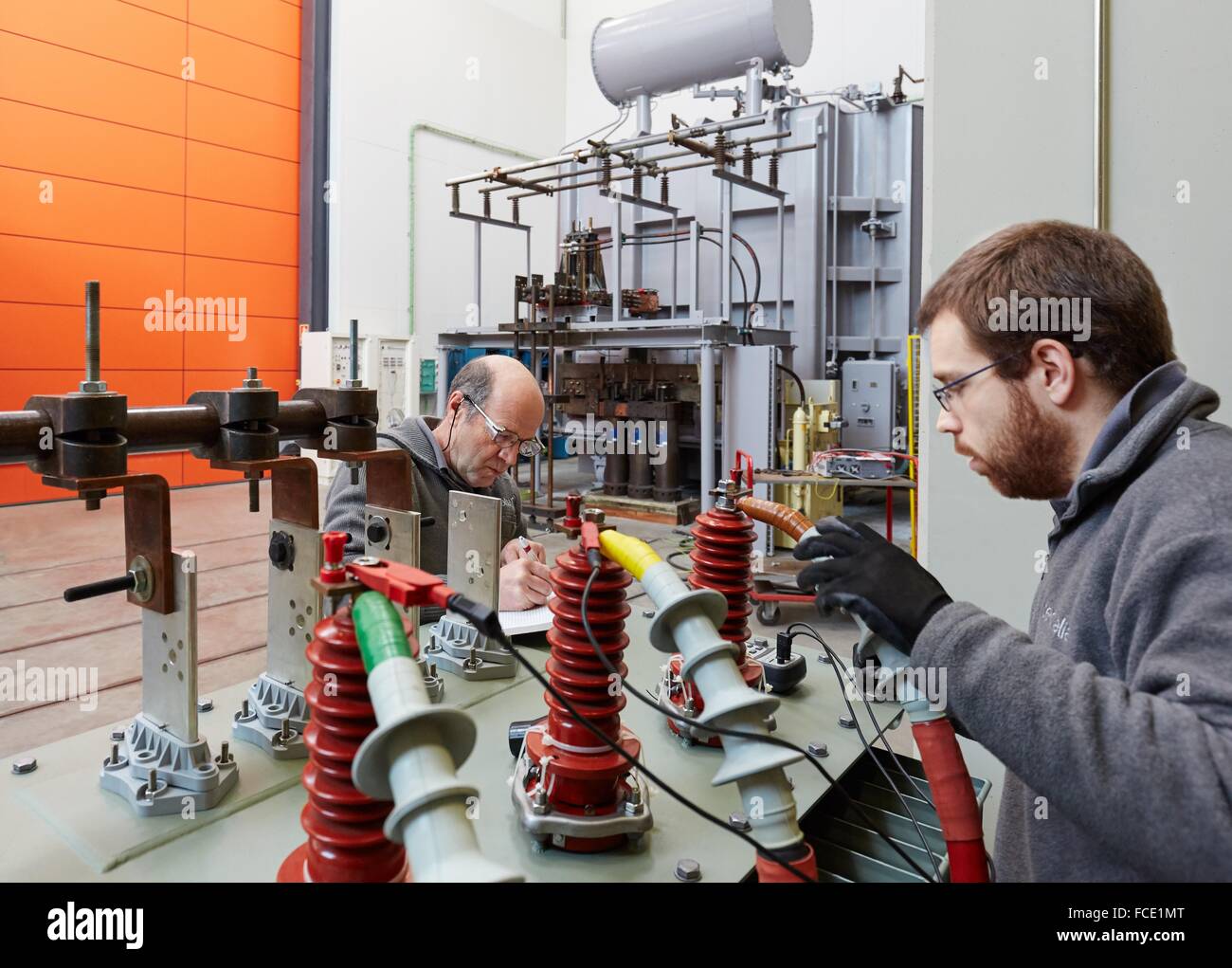 HIGH VOLTAGE LABORATORY. Test bench to conduct dielectric tests for ...