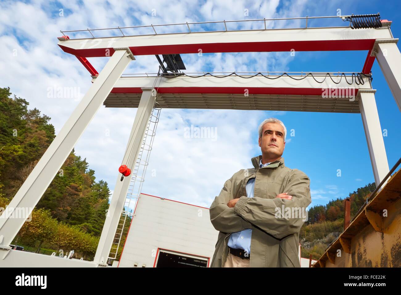 Gantry arms hi-res stock photography and images - Alamy