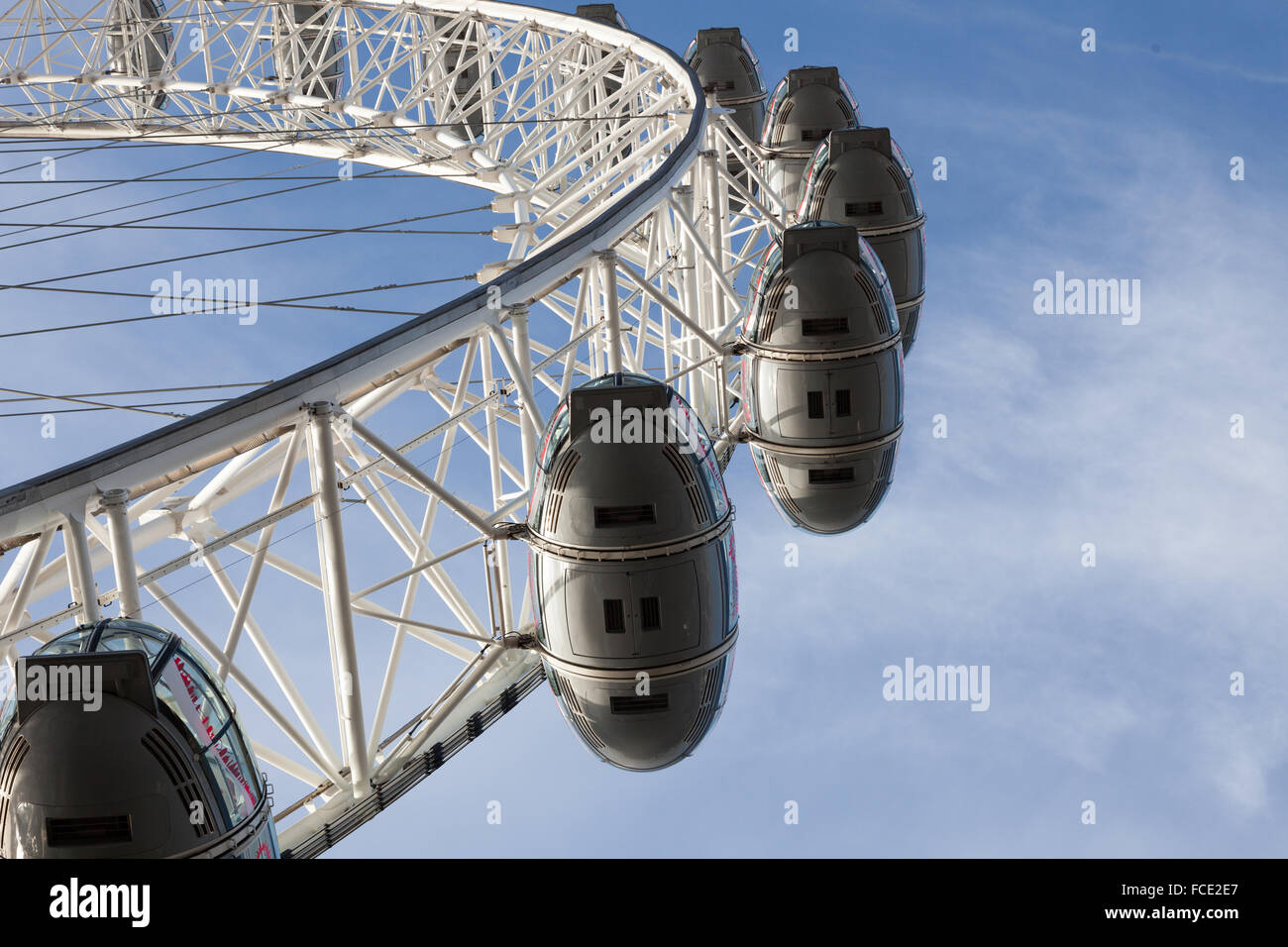 Famous London Eye big wheel Stock Photo - Alamy