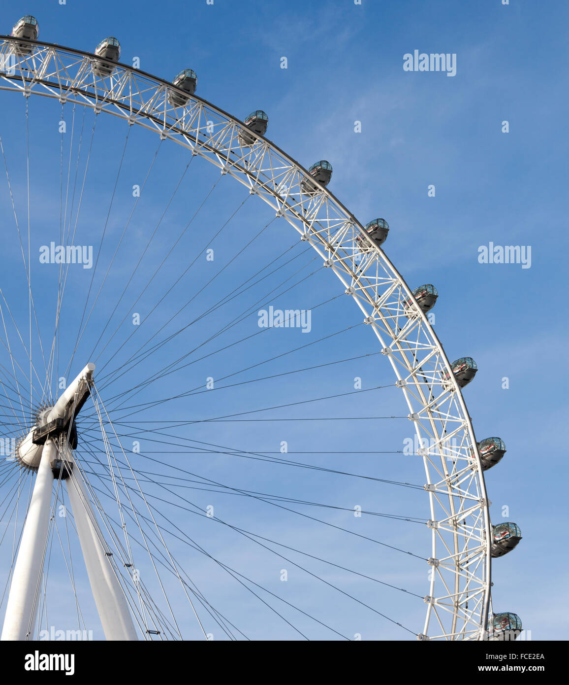 Famous London Eye big wheel Stock Photo - Alamy