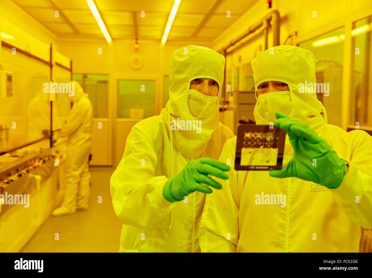 Photomask photolithography room clean room hi-res stock photography and ...