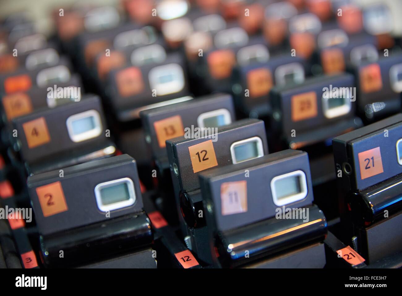 Simultaneous translation device hi-res stock photography and images - Alamy