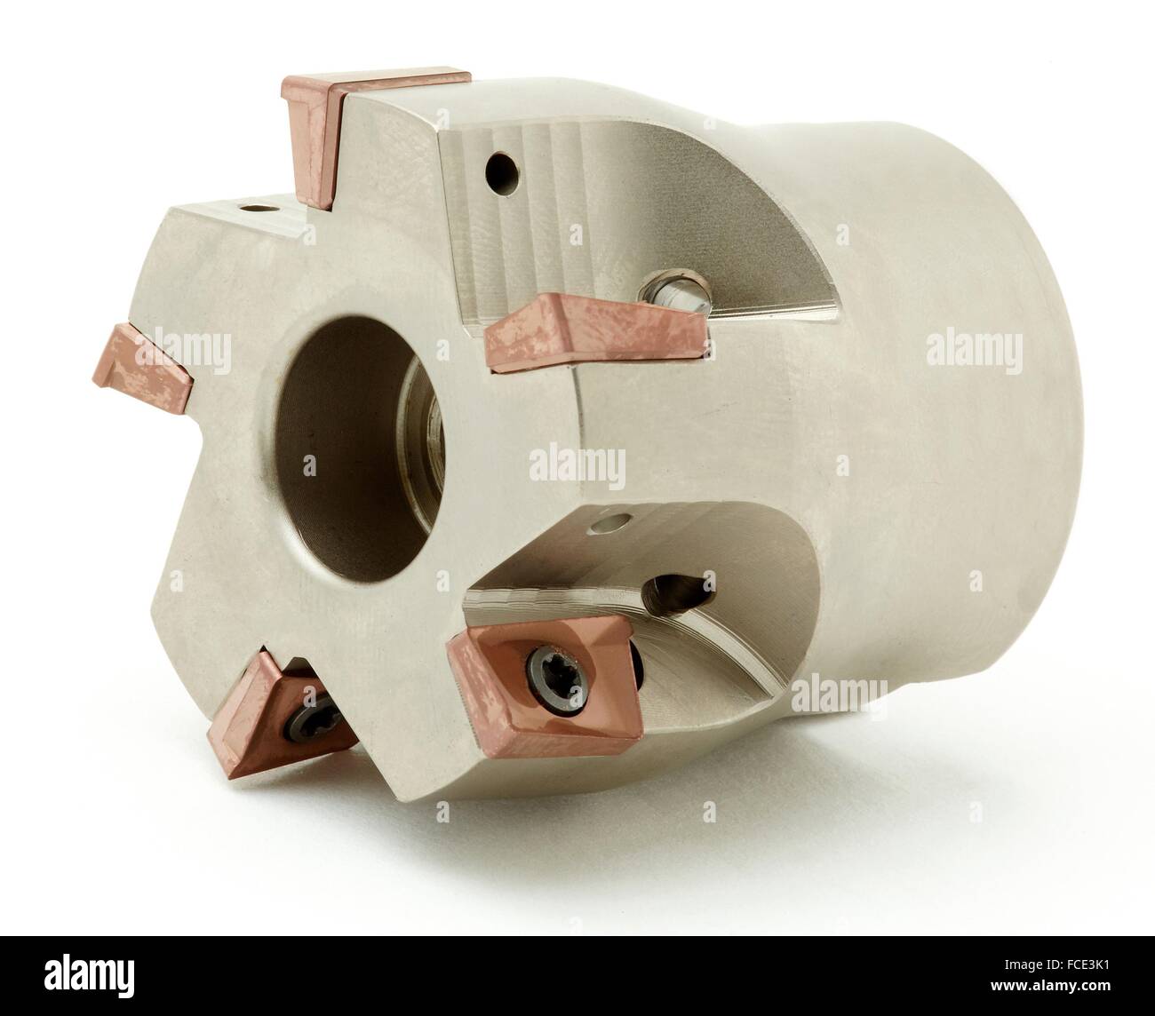 Cutting tool mechanical restraint. Milling inserts Stock Photo - Alamy