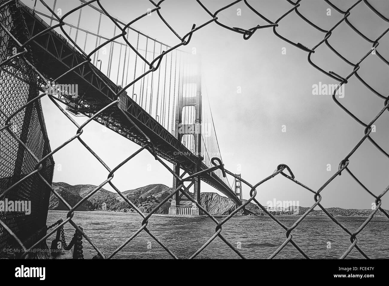 Fence broken through hi-res stock photography and images - Alamy