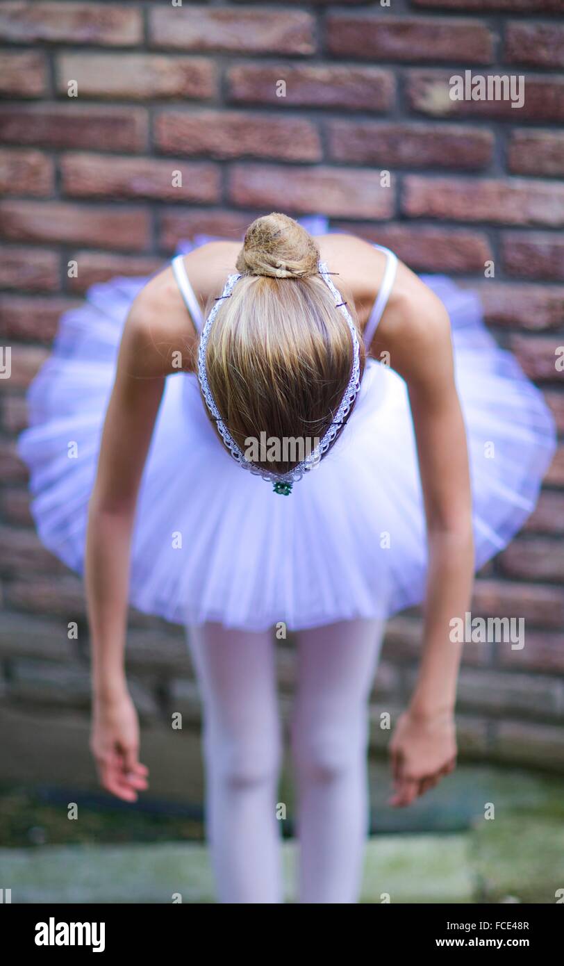 Young girl wearing a ballet suit Stock Photo - Alamy
