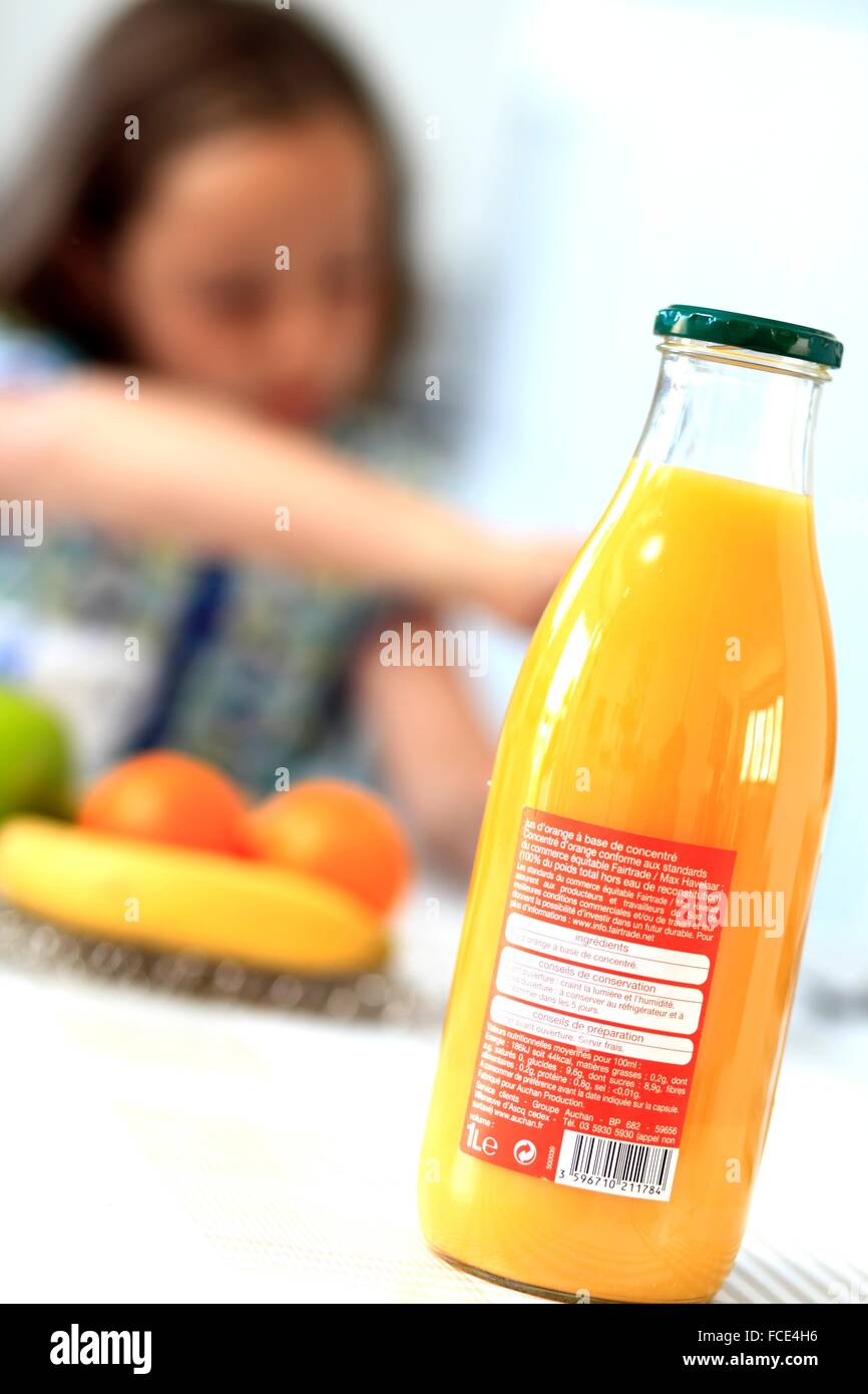 France, orange juice Stock Photo - Alamy
