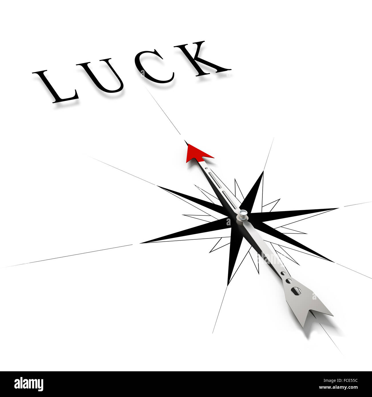 Conceptual image of compass pointing the direction Stock Photo - Alamy